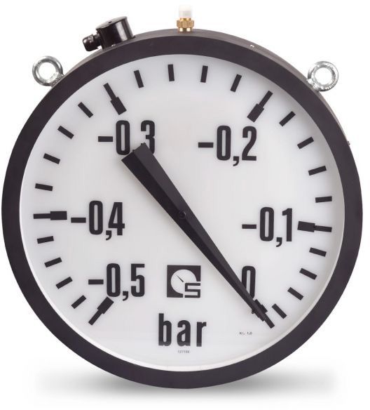 Bourdon tube pressure gauge: Function of the Bourdon Tube Pressure Gauge